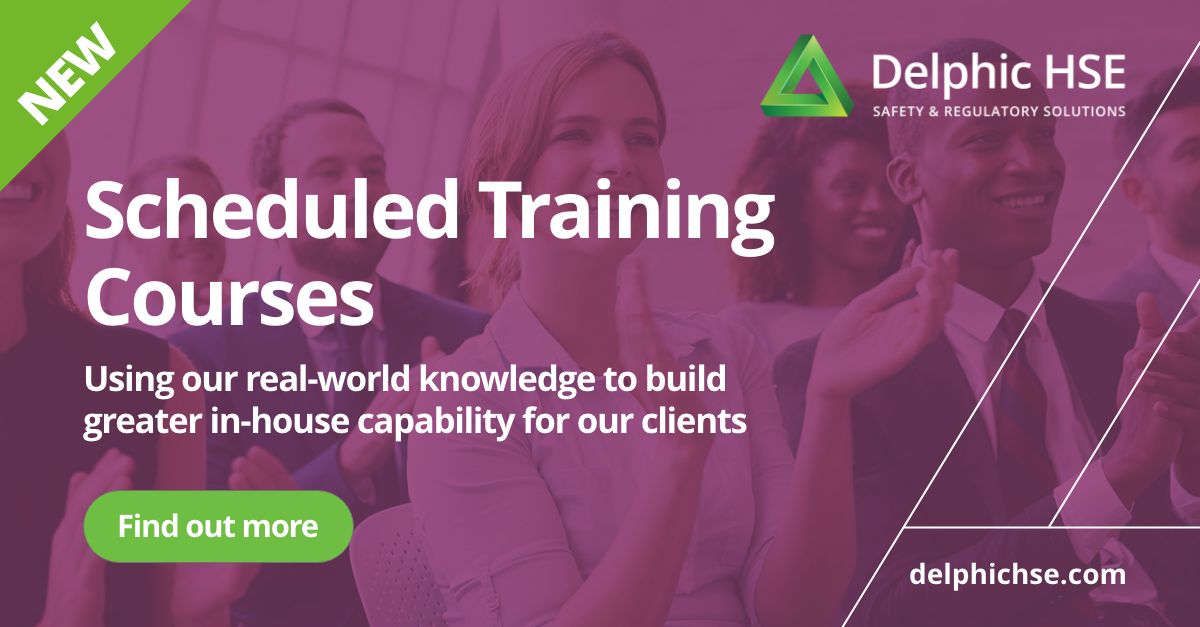 Scheduled Training Courses - Delphic HSE