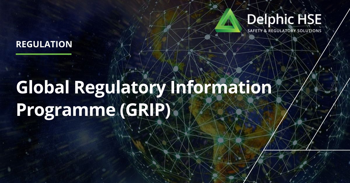 Global Regulatory Information Programme - Delphic HSE